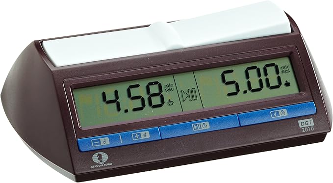 DGT 2010 Official FIDE Digital Chess Clock: Amazon.co.uk: Toys & Games