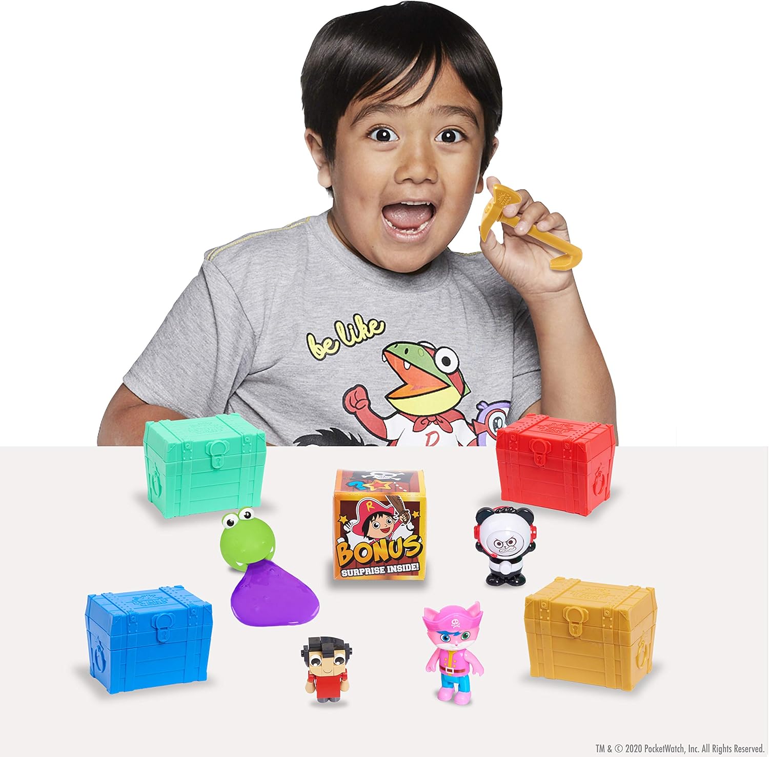 JP Ryan’s World JPL79268 Ryan’s World Pry & Surprise Pirate Lockers ...