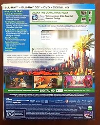 Amazon.com: Zootopia (3D/BD/DVD/Digital HD) [Blu-ray]: Ginnifer Goodwin ...