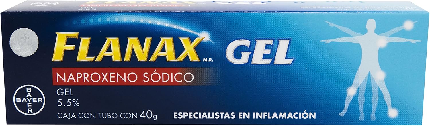 Flanax Gel, 40 g: Amazon.com.mx: Salud, Belleza y Cuidado Personal