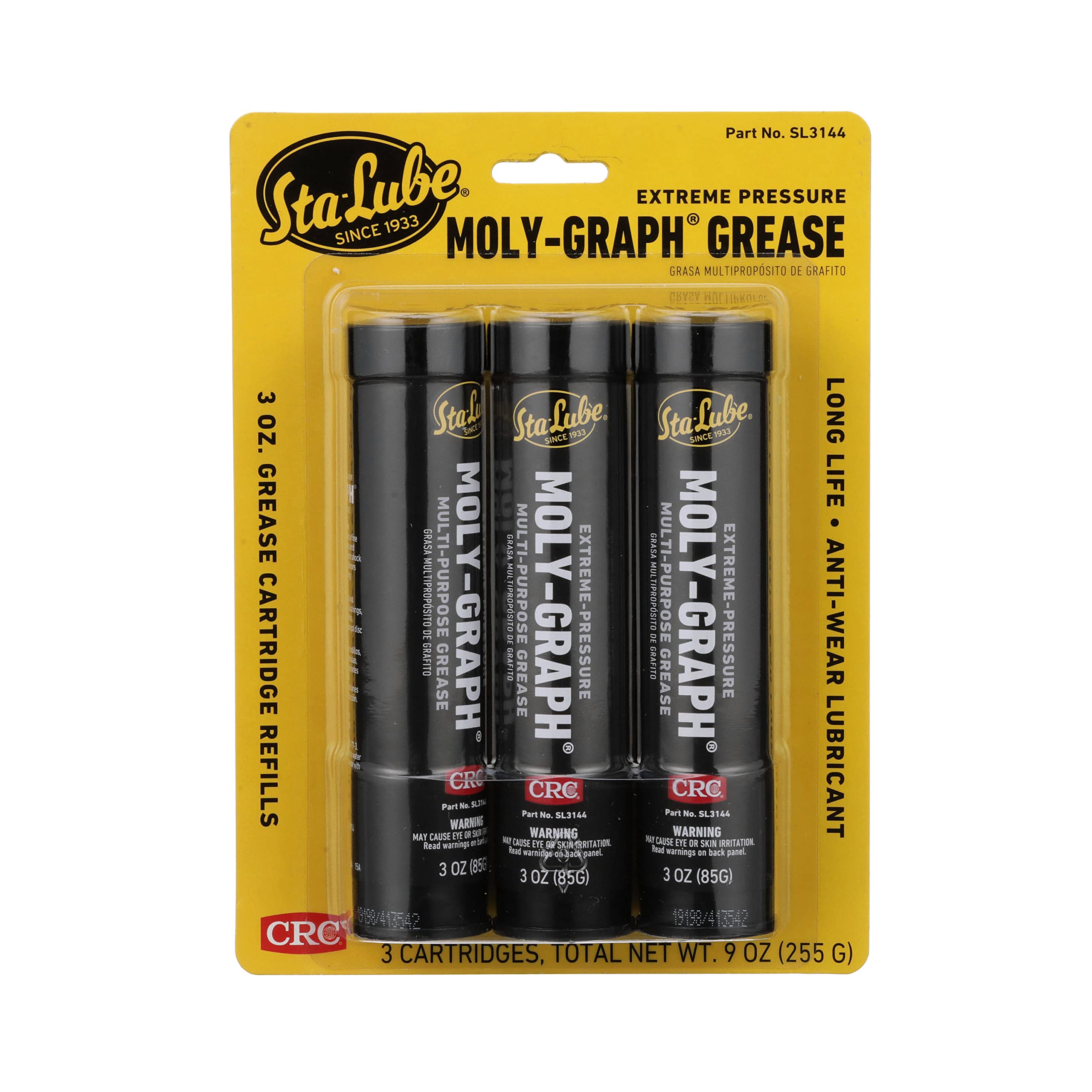 Sta-Lube Moly-Graph Extreme Pressure Multi-Purpose Grease SL3144 ...
