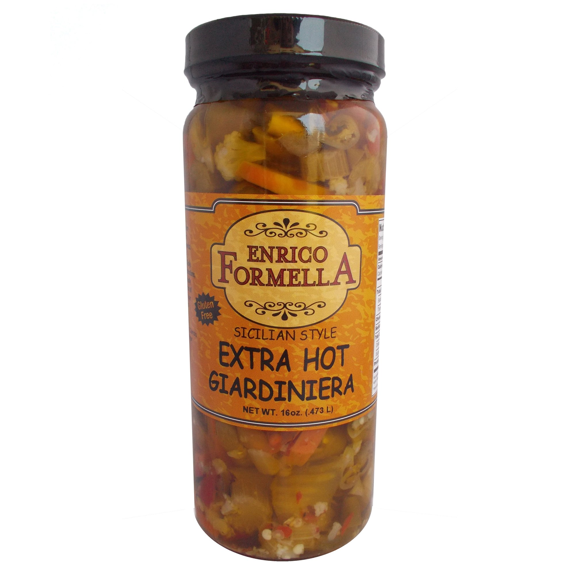 Amazon.com : Enrico Formella Hot & Spicy Pizza Topping 16oz ...