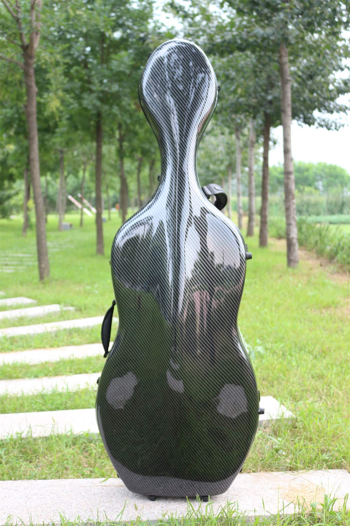 4 4 Cello Case Mixed Carbon Fiber Full Size Hard Case Hard Shell Strong 4 4 Cello Case Mixed Carbon Fiber Full Size Hard Case Hard Shell Strong