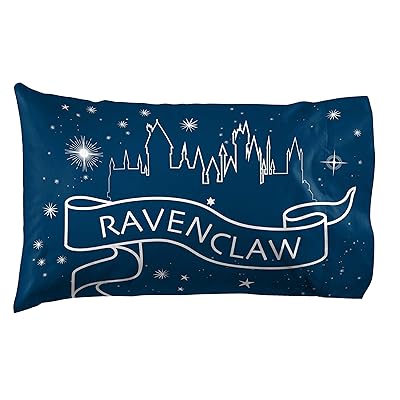 Buy Harry Potter Raven Stars 1 Pack Pillowcase - Double-Sided Kids ...