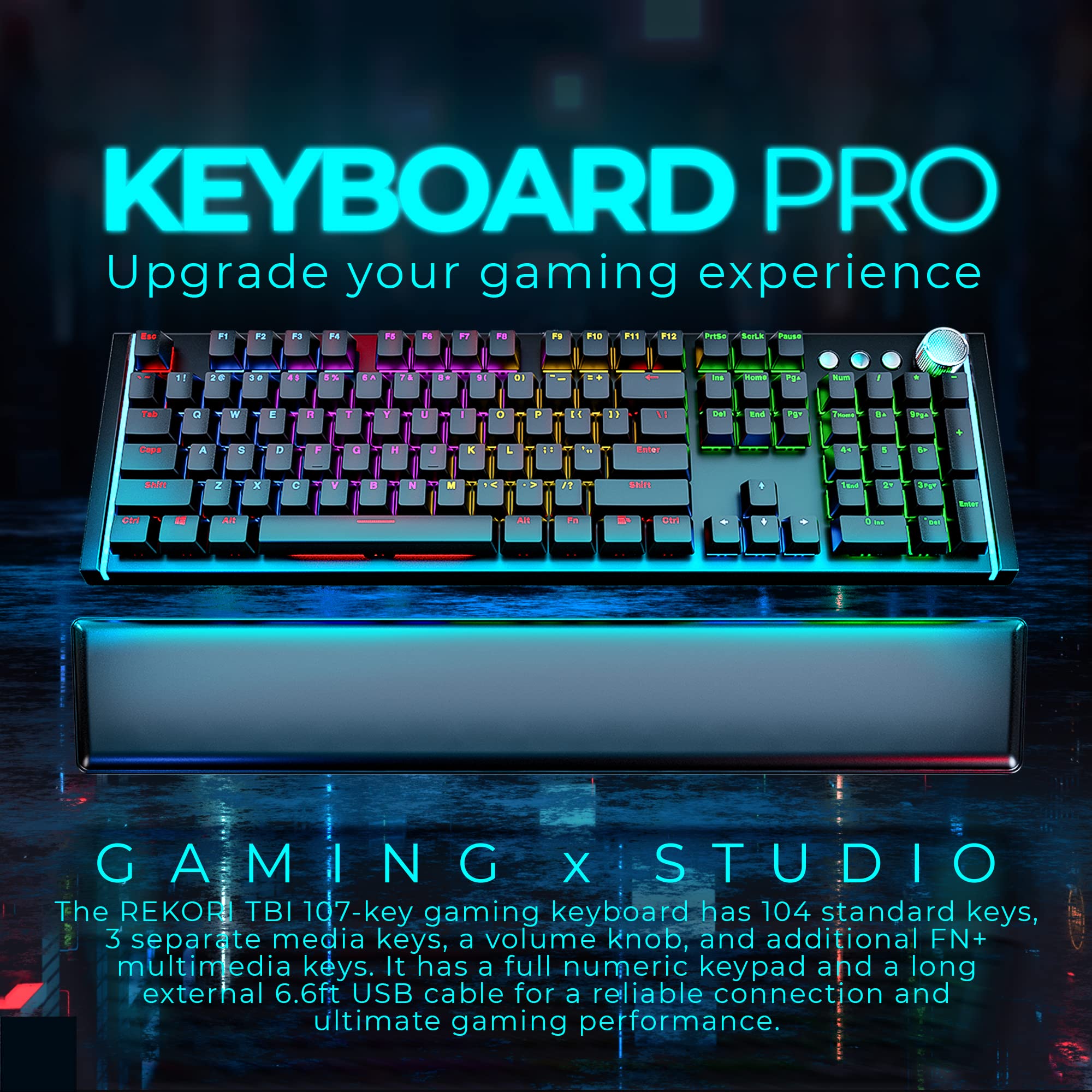 Mua REAL Mechanical Gaming Keyboard Mechanoid X107 TBI - Mechanical ...