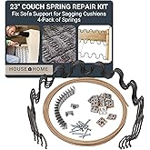 Amazon.com: House2Home 25" Couch Spring Repair Kit to Fix Sofa Support ...