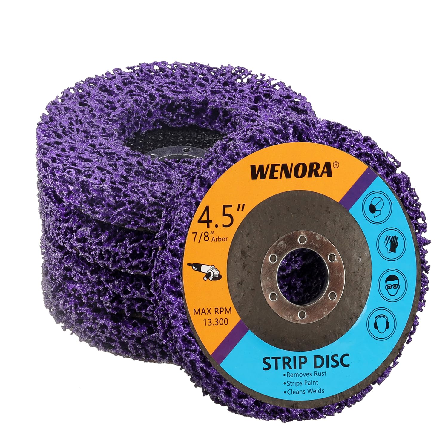 Mua WENORA 5 Pack Strip Discs Stripping Wheel for Angle Grinder, 4-1/2 ...