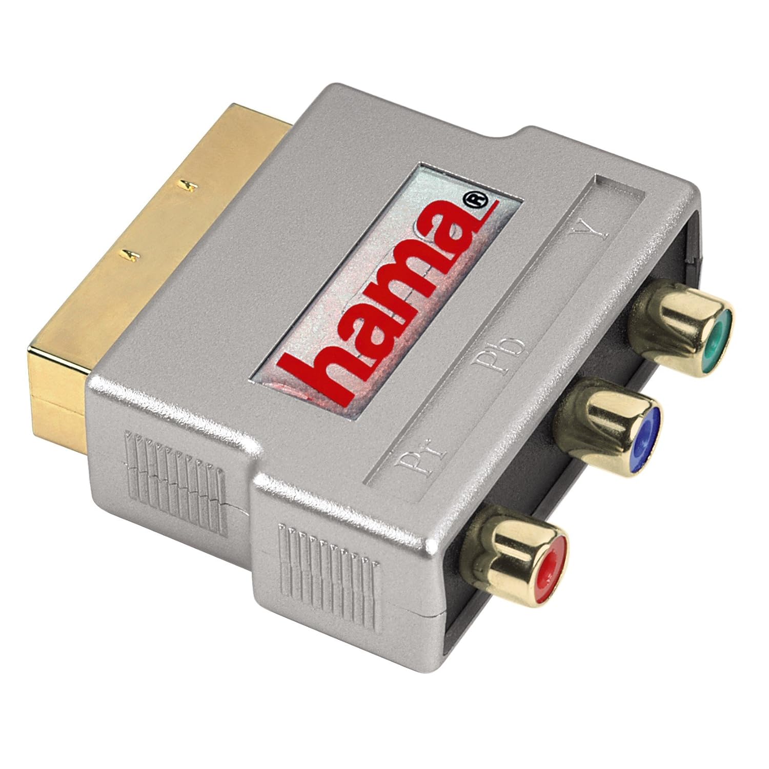 Hama Connectique Vidéo Home Cinema hama -Adaptateur yuv=>peritel male ...