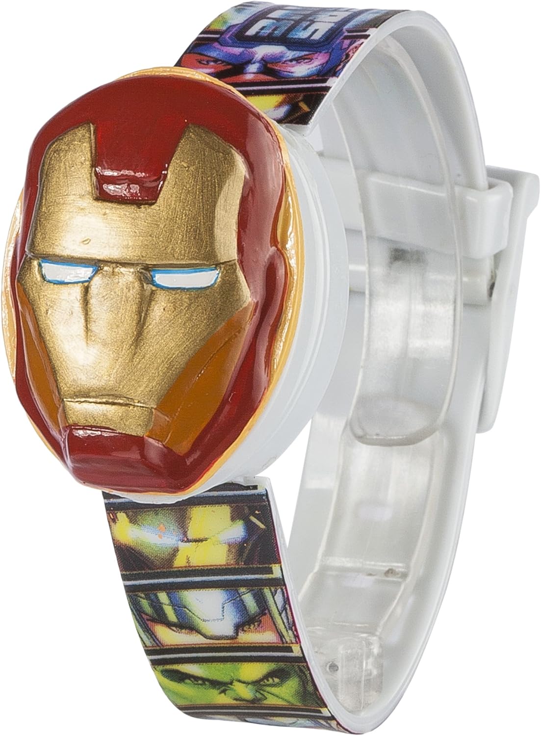 Marvel Avengers Children's Quartz Watch with LCD Dial Digital Display ...