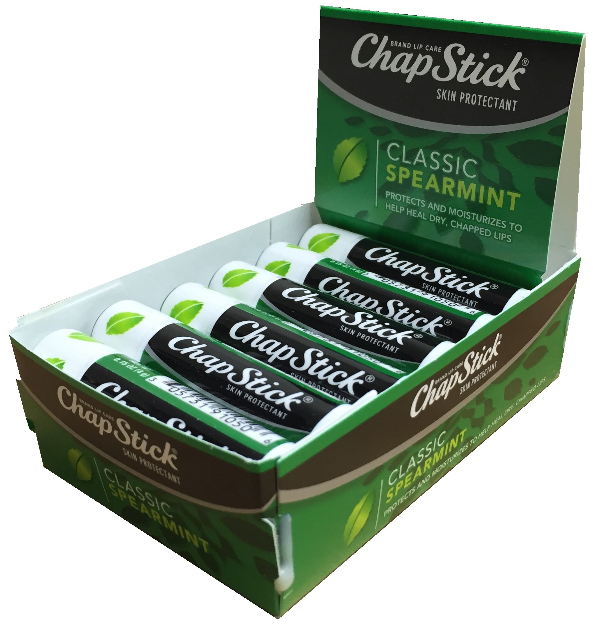 Amazon.com: ChapStick Limited Edition Candy Cane, 12-Stick Refill Pack ...