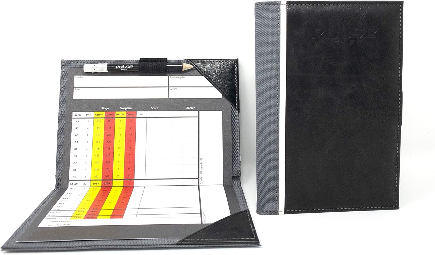 PulseGolf Scorecard folder – scorecard holder – scorecard case – BigaMart
