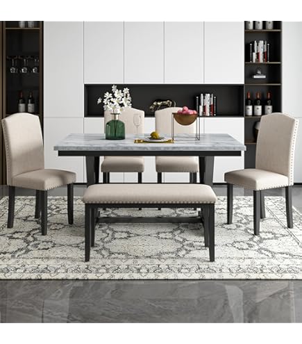 Milan 7 Piece Dining Set