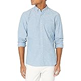 Amazon.com: Goodthreads Men's Slim-Fit Long-Sleeve Plaid Poplin Shirt ...
