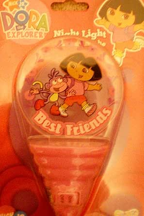 Dora the Explorer Night Light -- Pink -- Luz de Noche -- Nick Jr ...