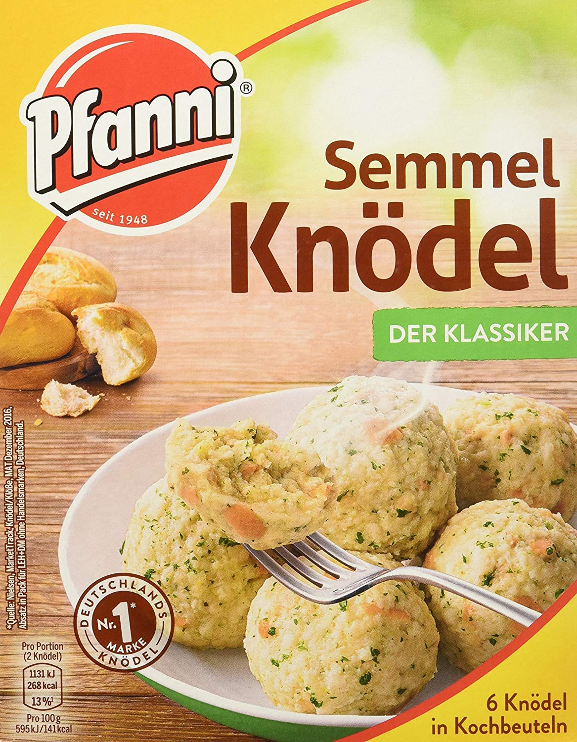Amazon.com : Pfanni Semmel KnÃdel der Klassiker 6 pcs : Packaged Asian ...