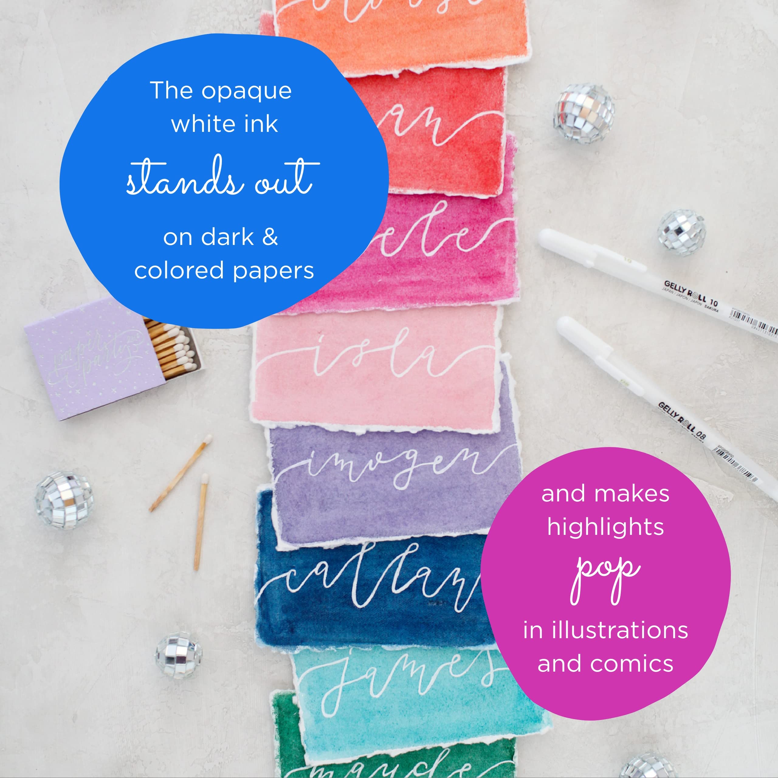 Mua SAKURA Gelly Roll Gel Pens - Fine, Medium & Bold Tip Ink Pens for ...