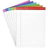 Amazon.com : Fainne 12 Pack Legal Pads 8.5 x 11 Inch, 50 Sheets Each ...
