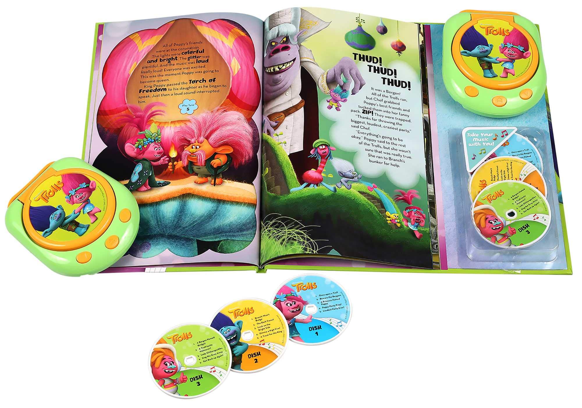 Mua DreamWorks Trolls Music Player Storybook trên Amazon Mỹ chính hãng ...
