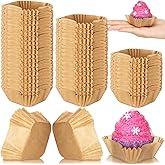 Amazon.com: Tanlade 350 Pcs Square Mini Cupcake Liners Disposable ...