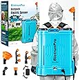Amazon.com : Battery Powered Backpack Sprayer 4 Gallon, with Auto ...