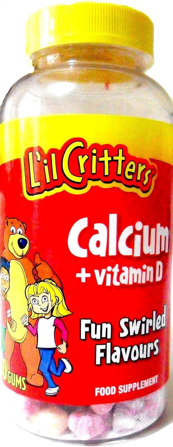 Lil Critters Calcium Gummy Bears with Vitamin D-200 Bears – BigaMart