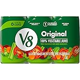 Amazon.com : V8 Original 100% Vegetable Juice, Vegetable Blend with ...