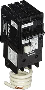 Siemens QF250A 50 Amp, 2 Pole, 120V, 10, 000 AIC Ground Fault Circuit ...