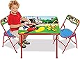 Amazon.com: Mickey Mouse Table & Chairs Set For Kids - Furniture: Toys ...