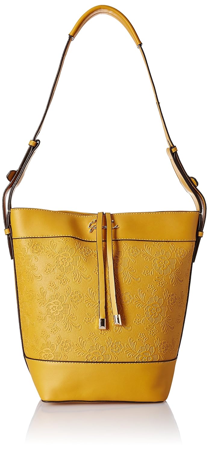 Buy Gussaci Italy Women Handbag (L. Mustard) at Amazon.in
