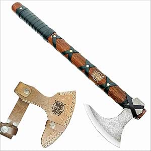 Amazon.com : SHINY CRAFTS | Viking Axe,Hatchet,Throwing Axes,Weapons ...
