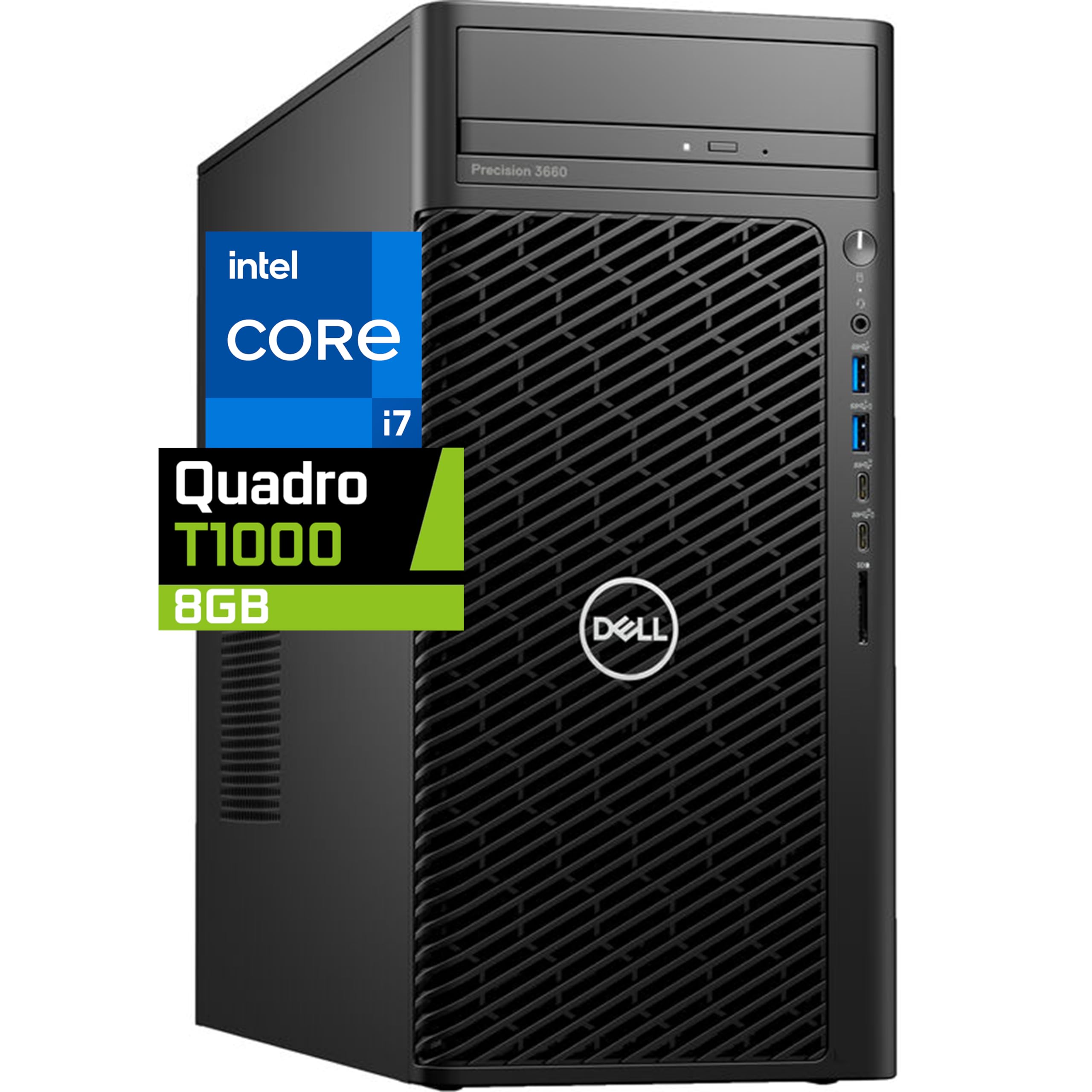 Dell Precision 3660 Tower Computer, Intel i7-13700 16-Core, 64GB RAM ...