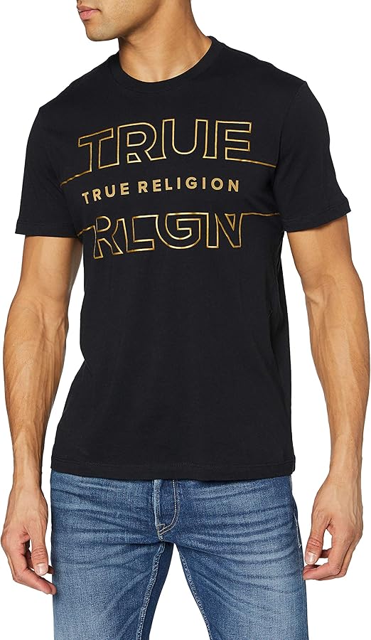 True Religion Rlgn Crew Neck tee Camiseta para Hombre: Amazon.es: Ropa ...
