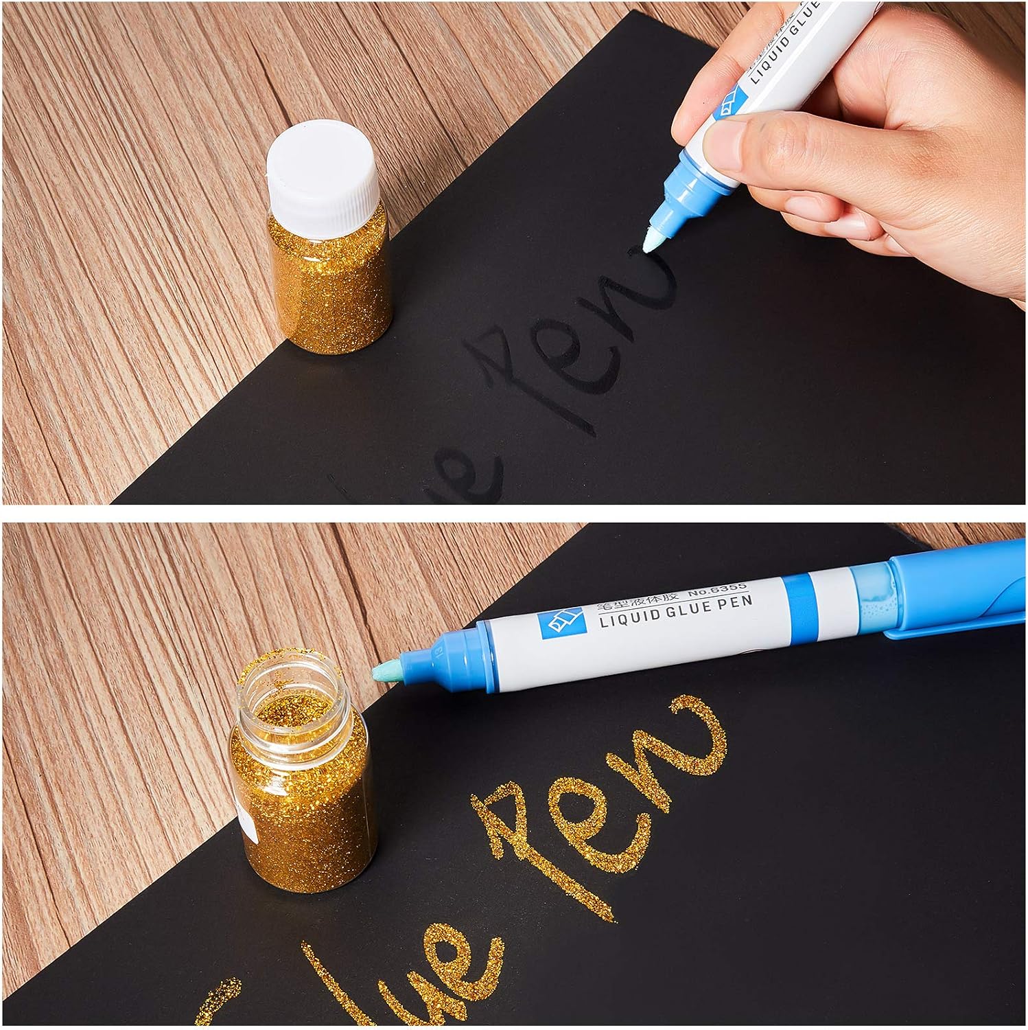 Liquid Glue Pens Adhesive Glue Pens Fine Tip Glue Pen for Teacher ...