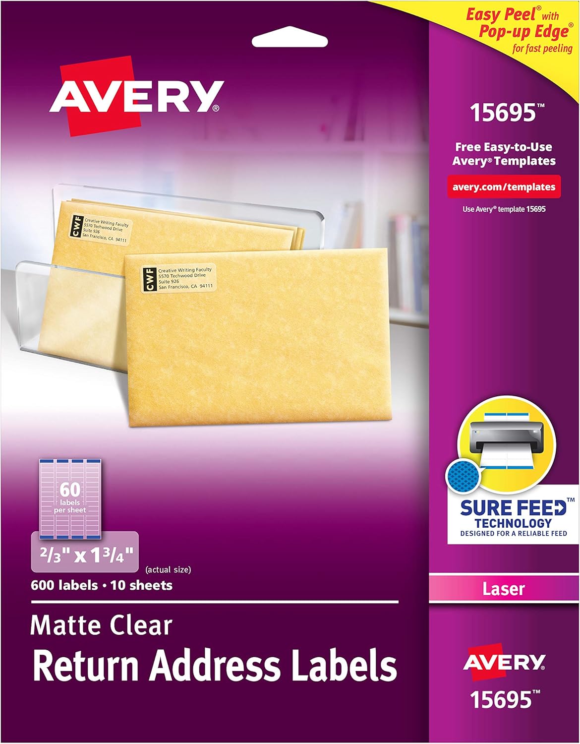 Avery Label Template 88695