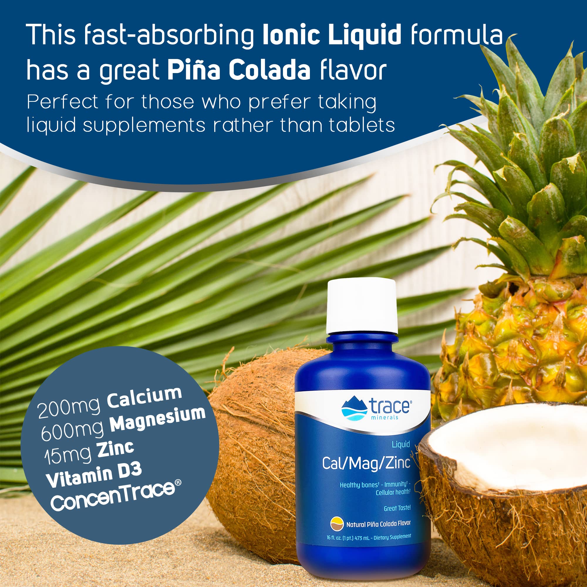 Mua Liquid Cal/Mag/Zinc | Calcium, Magnesium, Zinc, Vitamin D3 ...