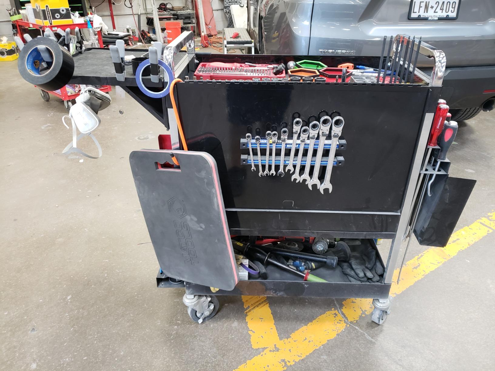 $23/mo - Finance OEMTOOLS 24963 30-Inch 5 Drawer Service Cart, Black ...