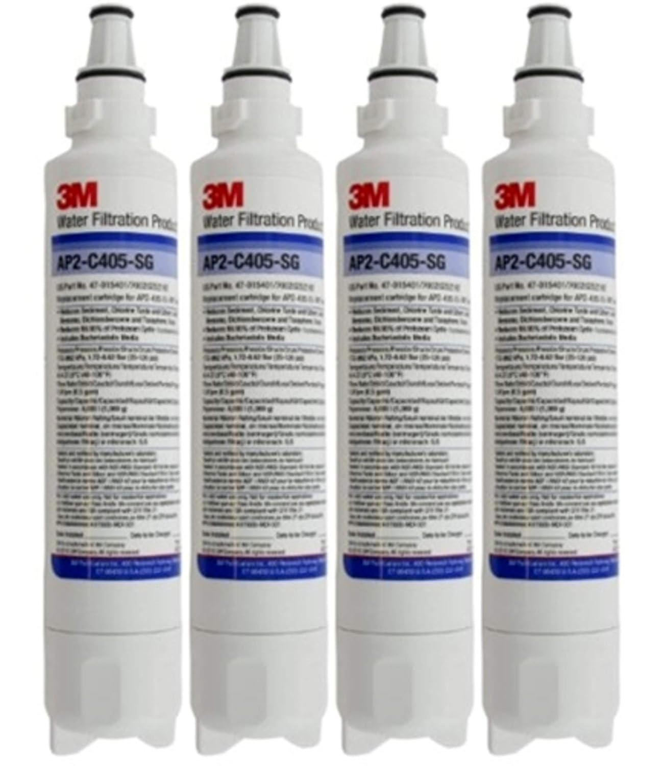 4 x Genuine 3m AP2-C401SG Water Filter (LINCAT EB3F, REPLACEMENT WATER ...