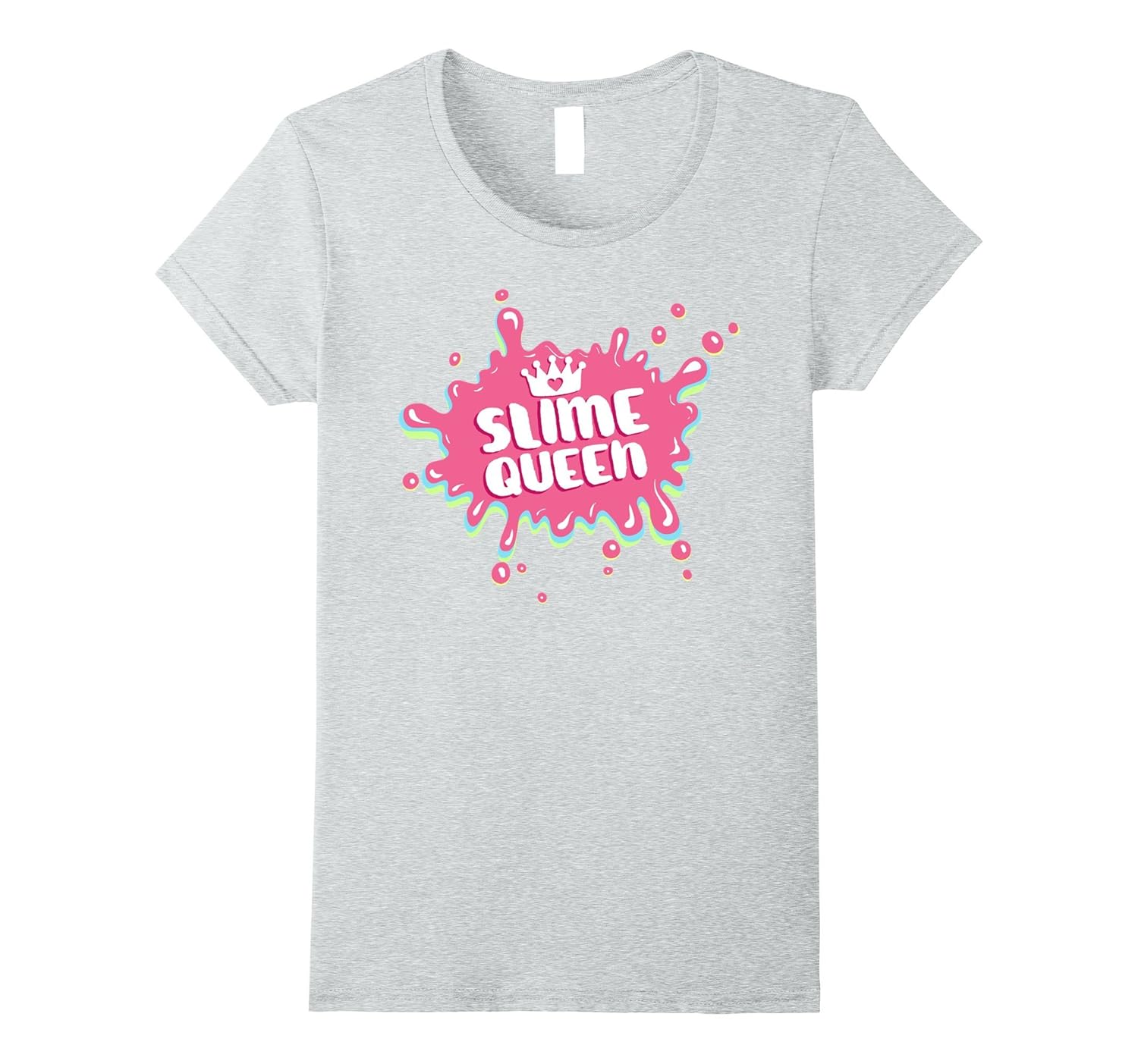 Slime Queen Neon Splatter T-Shirt-4LVS – 4loveshirt
