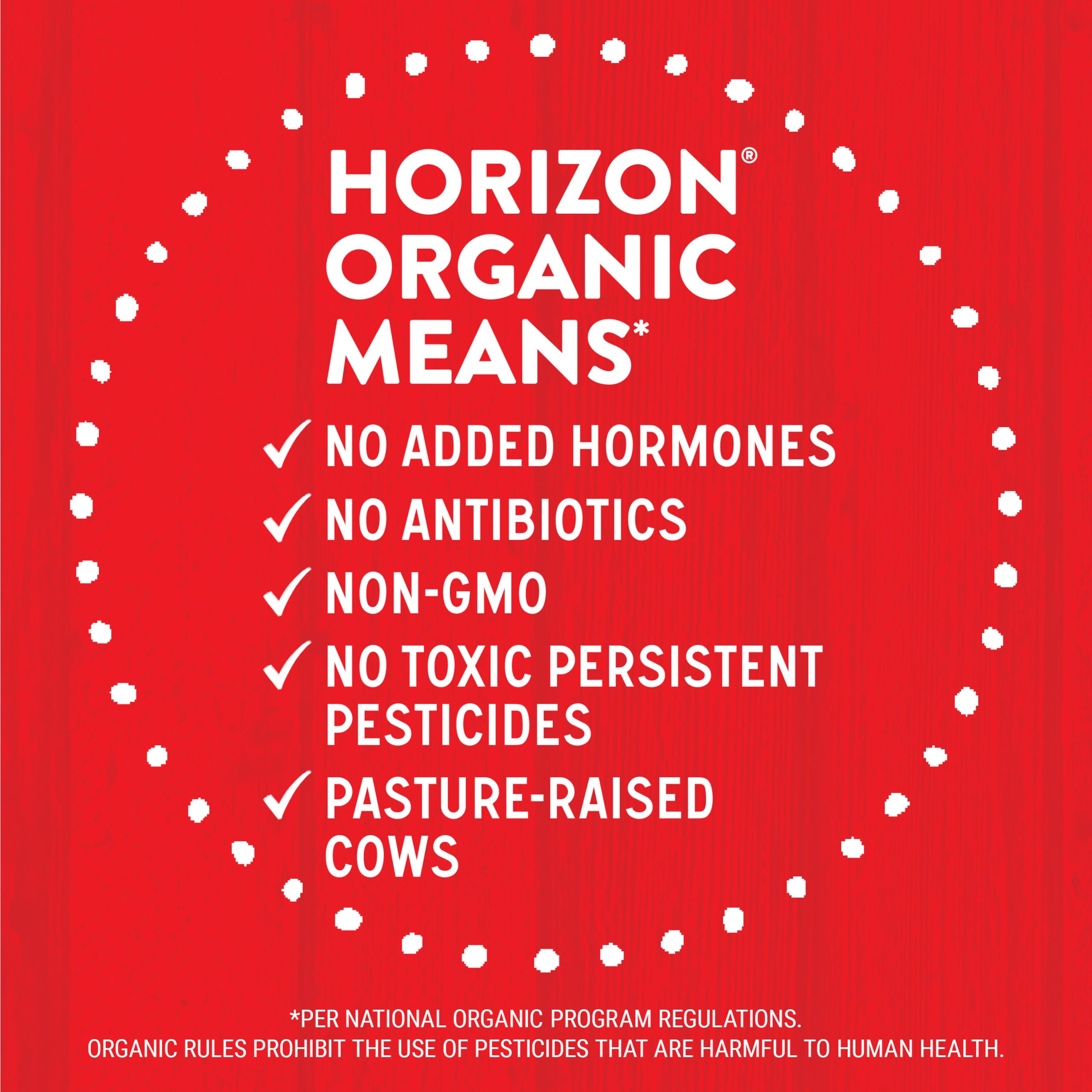 Horizon Organic Shelf-Stable Whole Milk Boxes, 8 Fl Oz, 12 Pack on ...