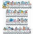 Amazon.com: Carson Dellosa Alphabet Train Bulletin Board Set—10-Piece Alphabet Chart with Upper ...