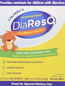 Amazon.com: DiaResQ Childrens Soothing Diarrhea Relief - 3 Packets ...