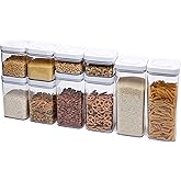 Amazon.com: Yeegfeycc HOOJO Airtight Food Storage Containers with Lids ...