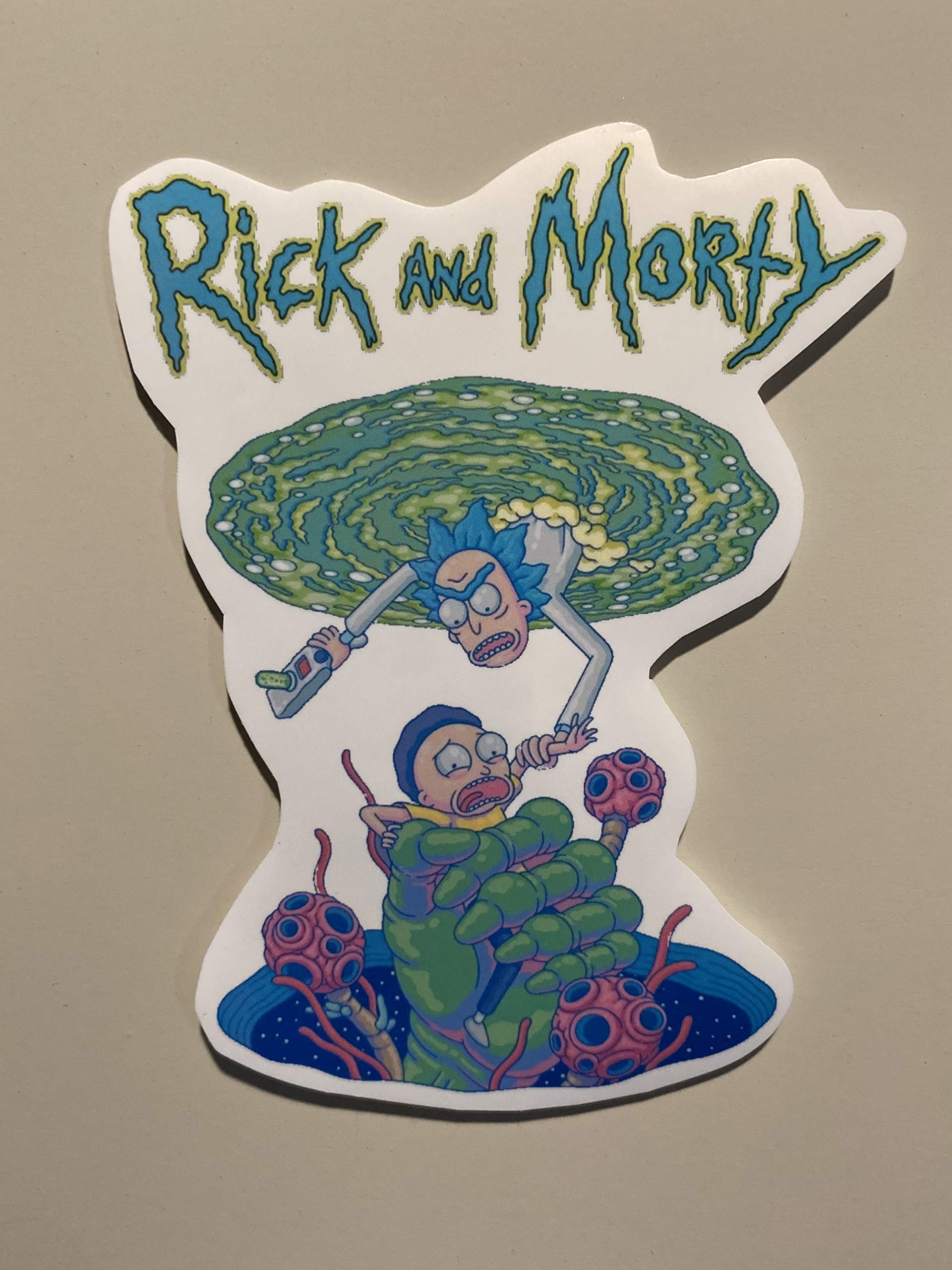 Buy Rick and Morty Sticker - Rick and Morty - Rick and Morty Decal ...