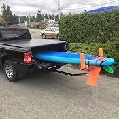 MaxxHaul 70231 Hitch Mount Truck Bed Extender (for Ladder, Rack, Canoe ...