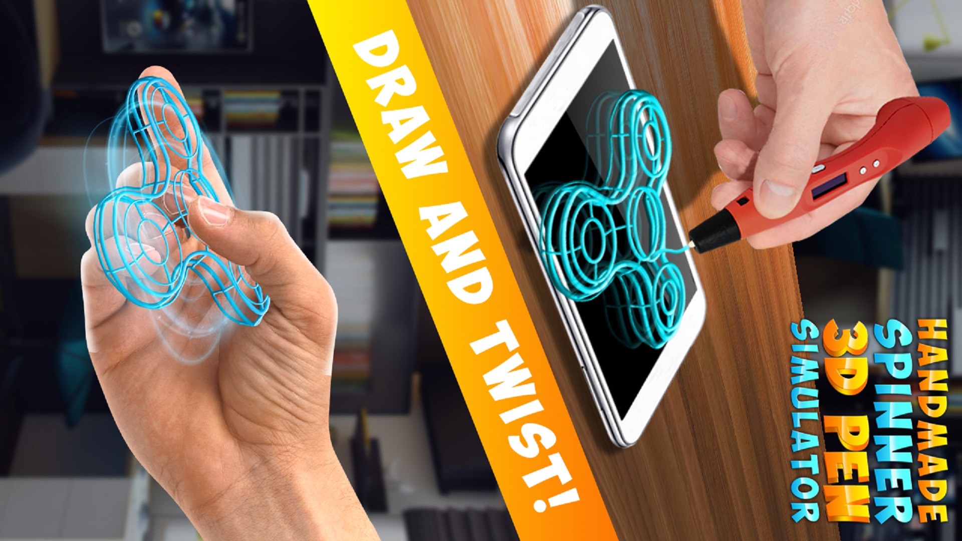 Handmade Spinner 3D Pen Simulator:Amazon.in:Appstore for Android