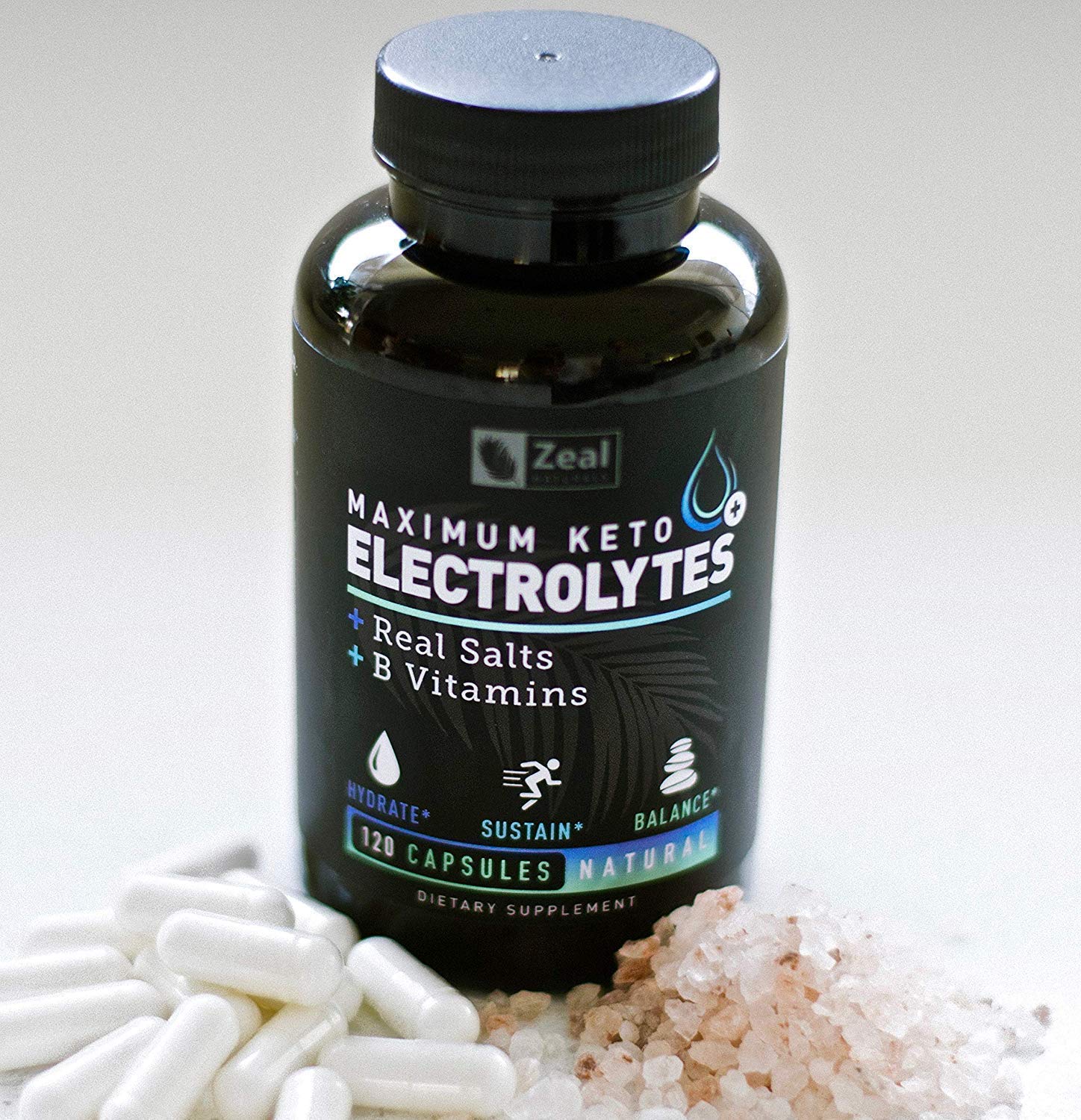 Keto Electrolyte Supplement (120 Capsules) Maximum Keto Electrolytes ...