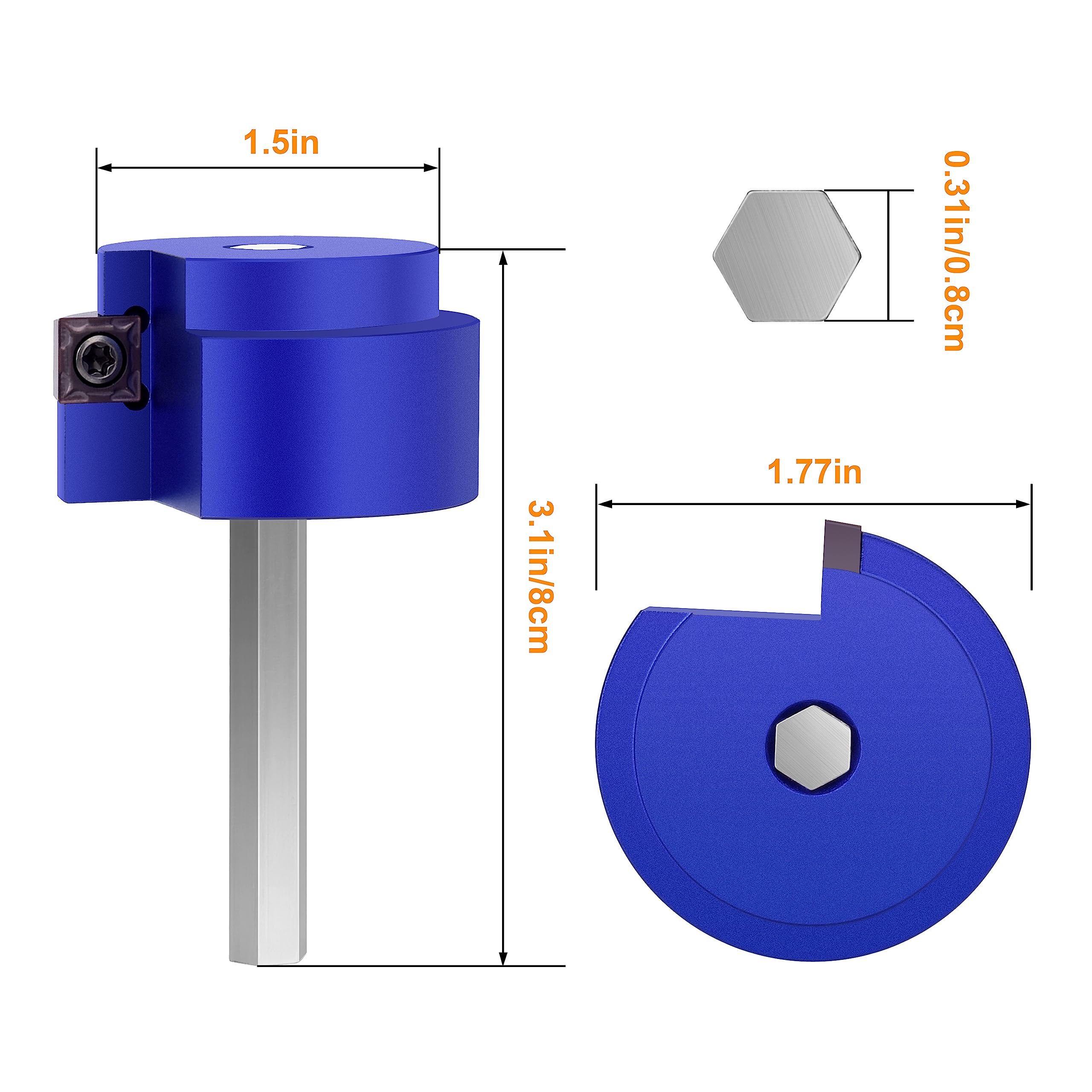 Mua Cocowin PVC Pipe Reamer with 1-½-Inch Head Aluminum, PVC Fitting ...