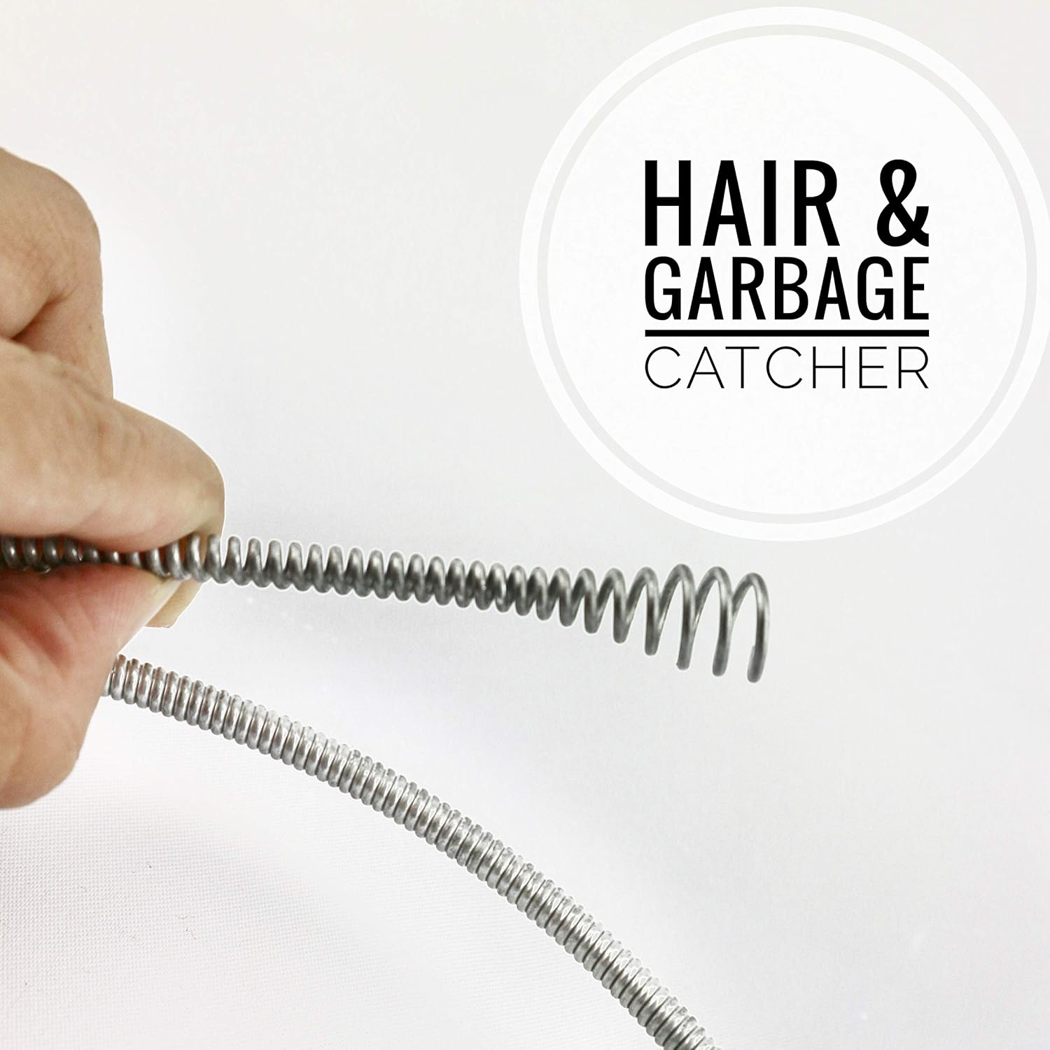 Drain Auger to Unclog Hair from Drains, Sink, Toilet – BigaMart
