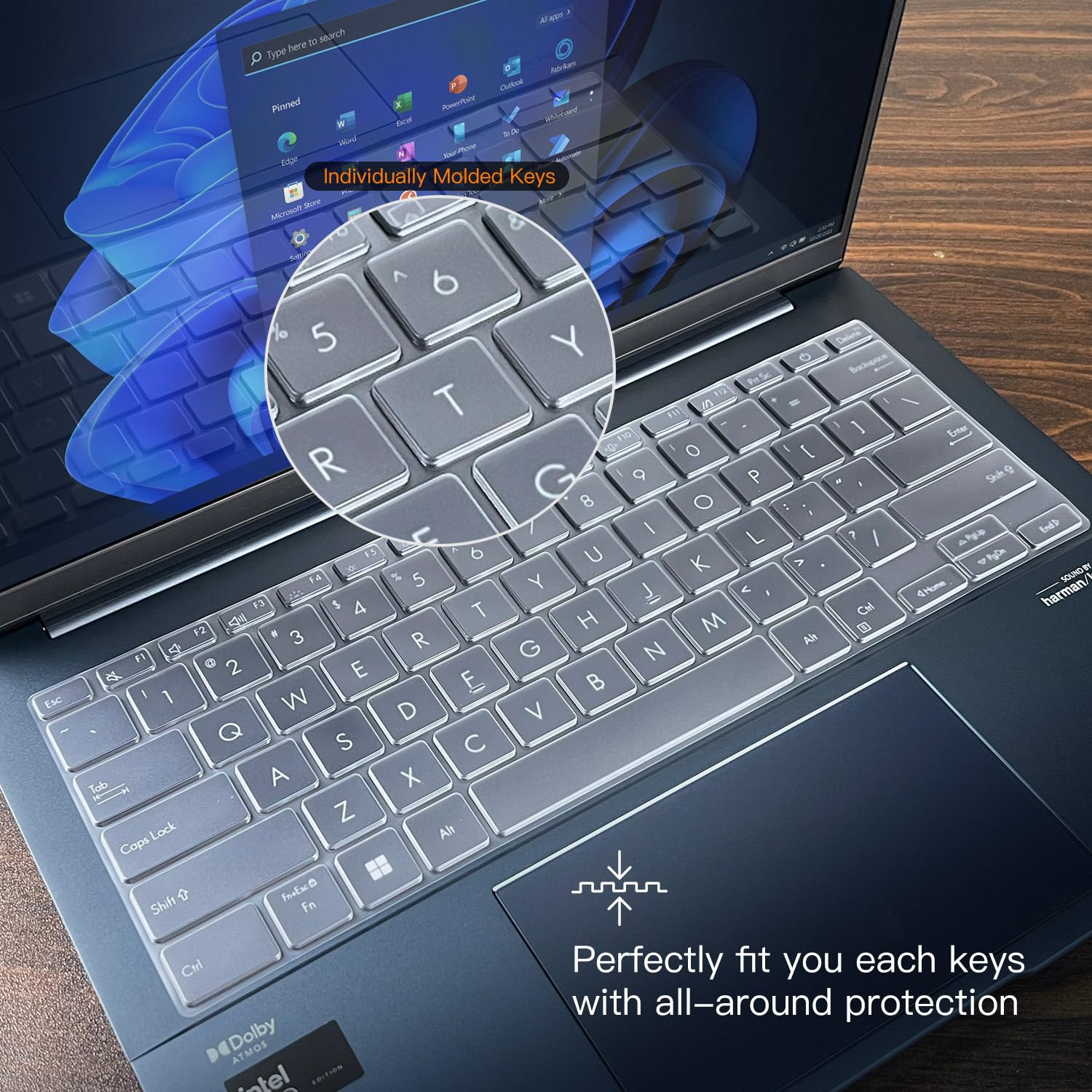 Mua CaseBuy Premium Ultra Thin Keyboard Cover for 2024 2023 14.5" ASUS ...