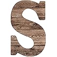 Amazon.com: COLLECTIVE HOME - 12" Wood Letters for Wall Decor, Rustic ...